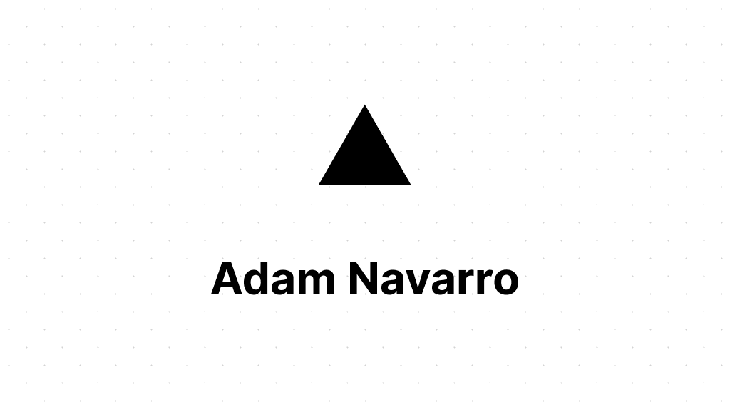 TV | Adam Navarro